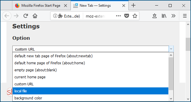 How to Change or Customize Firefox's New Tab Page