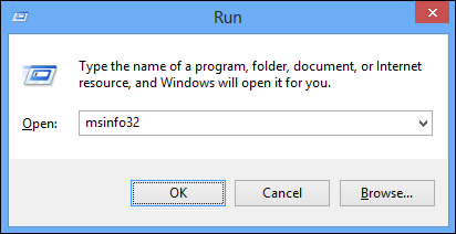 How to Open the System Information Panel on Windows 10 or 8
