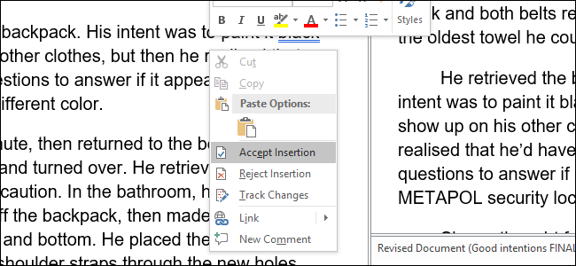 How to Use Microsoft Word's Compare Feature