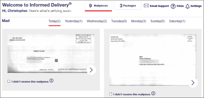 How to See What Packages and Mail You Have Coming Before It Arrives