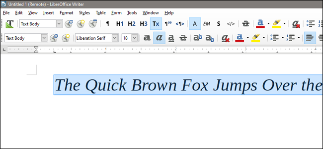 How to Use Custom Styles in LibreOffice Writer
