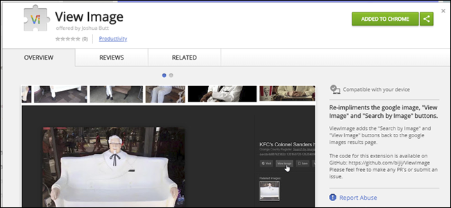 How to Bring Back the "View Image" Button In Google Image Search