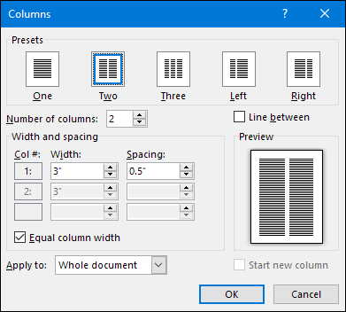 How To Adjust Column Size in Microsoft Word