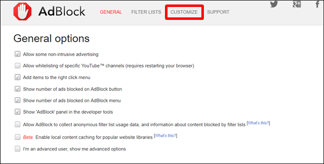 How to Set AdBlock to Only Block Ads on Specific Sites