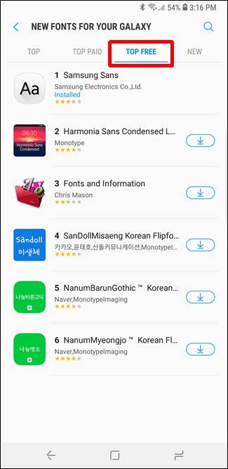 How to Change Fonts on Samsung Phones