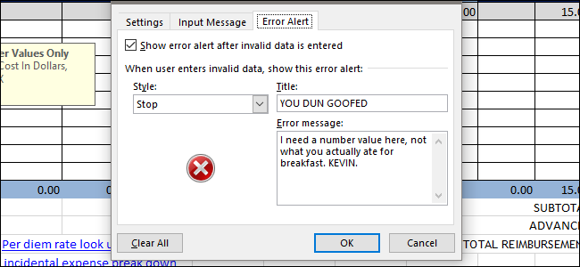 How To Restrict Data Input In Excel With Data Validation
