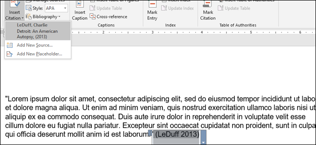 How To Automatically Add Citations And Bibliographies To Microsoft Word