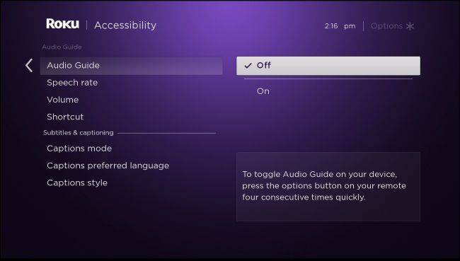How to Stop Your Roku From Talking in Menus