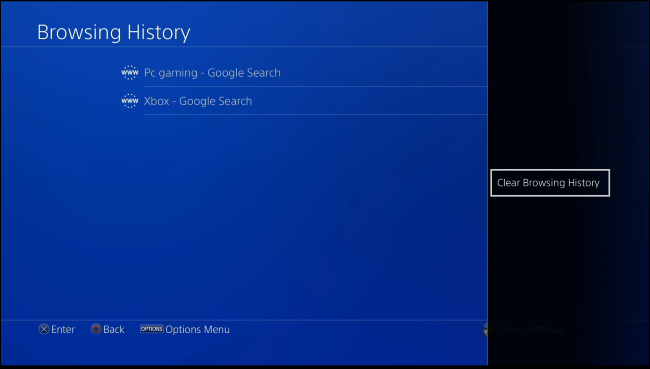 How to See or Clear the Browsing History on Your PlayStation 4