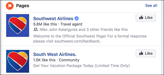 How to Spot a Fake Facebook Page