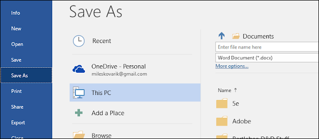 How to Convert a Microsoft Word Document to a PDF