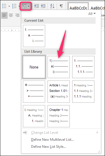 How to Create and Work with Multilevel Lists in Microsoft Word