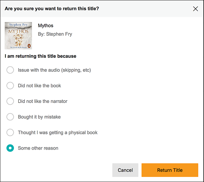 How to Return Audible Audiobooks