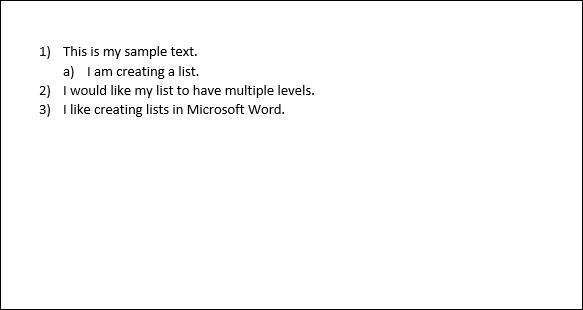 How to Create and Work with Multilevel Lists in Microsoft Word