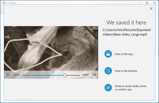 How to Use Windows 10's Hidden Video Editor