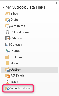Save Time With Custom Search Folders in Microsoft Outlook