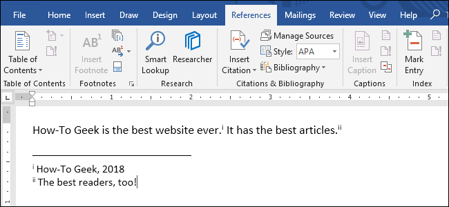 How to Use Footnotes and Endnotes in Microsoft Word