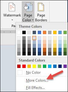How to Add a Background Color, Picture, or Texture to a Word Document