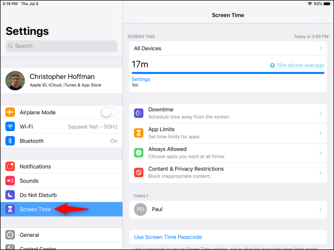 How to Use and Configure Screen Time on Your iPhone or iPad