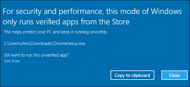 How to Leave Windows 10's S Mode