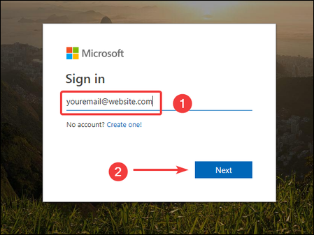 How to Create a Microsoft account