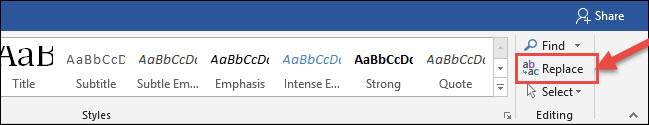 How to Use Wildcards When Searching in Word 2016