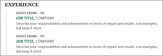 How to Create a Professional Résumé in Microsoft Word
