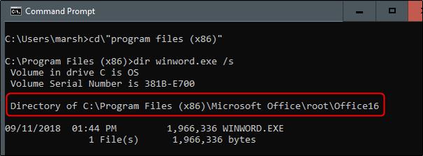 How (and Why) to Start Microsoft Word from the Command Prompt