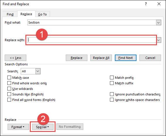 How to Find and Replace Special Characters in Microsoft Word