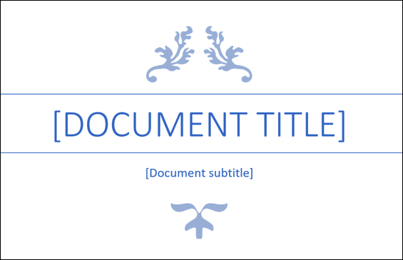 How to Create Custom Cover Pages in Microsoft Word