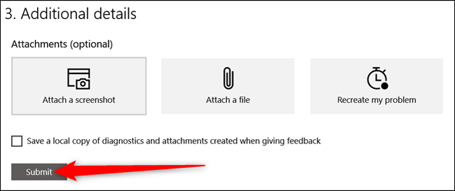 How to Report a Problem or Send Feedback About Windows 10