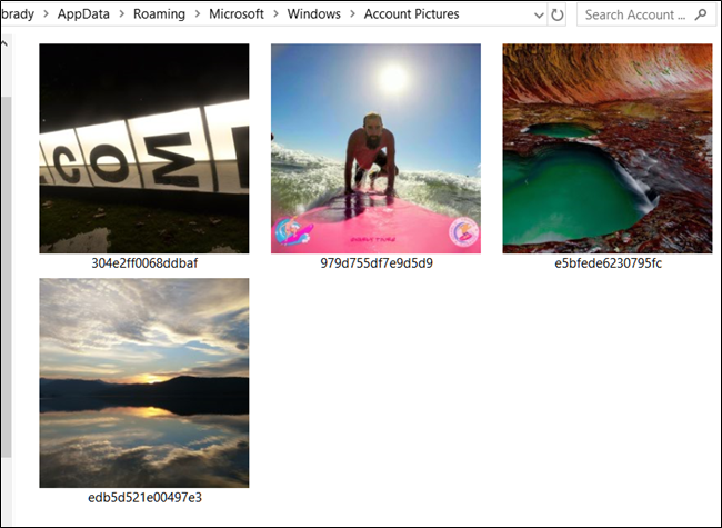 How to Remove Old User Account Pictures in Windows 10