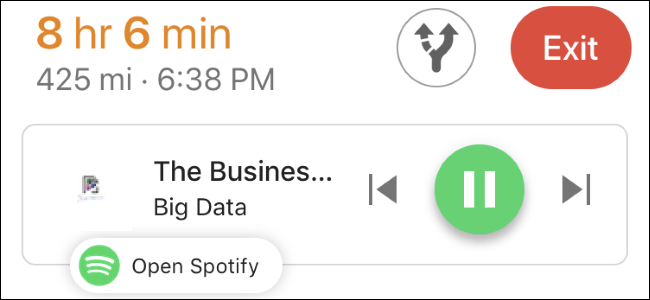 How to Use Google Maps Music Controls for Spotify, Apple Music, or ...