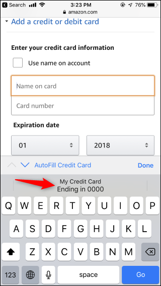 How to Autofill Your Credit Card Number (Securely)