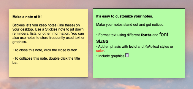 How to Create and Use Sticky Notes on Mac