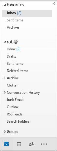 How to Customize the Navigation Pane in Outlook