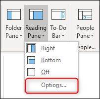 How to Customize the Reading Pane in Outlook
