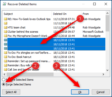 How to Recover Deleted Items from Outlook