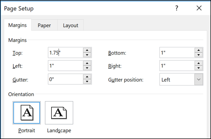 How to Print in Word to Leave Room for a Hole Punch