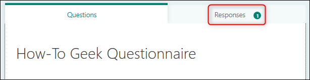 How to Create a Questionnaire in Microsoft Forms