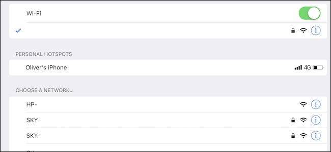 How to Use Instant Hotspot on Your iPhone, iPad, or Mac