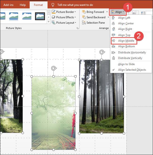 How to Use Guidelines to Line Up PowerPoint Objects