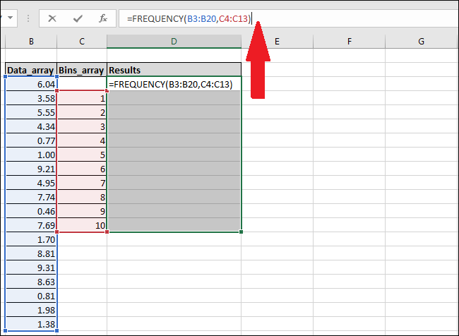 How to Use the FREQUENCY Function in Excel