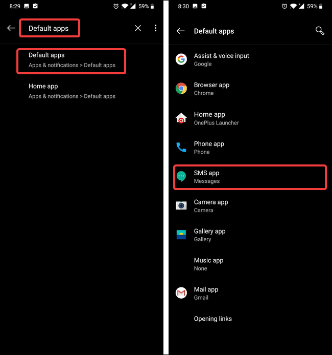 How to Set Your Default Texting App on Android