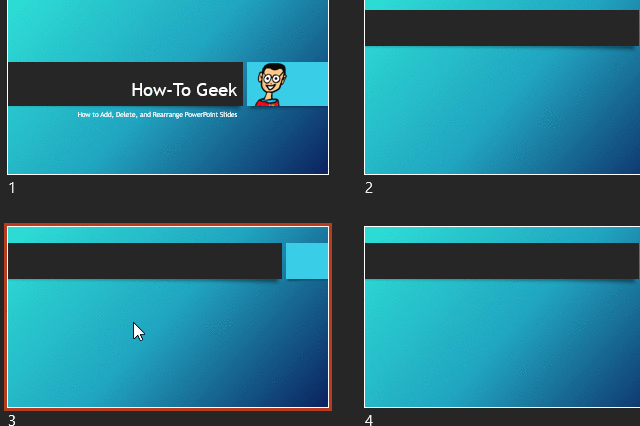How to Add, Delete, and Rearrange PowerPoint Slides
