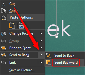 How to Get a Picture Behind Text in PowerPoint