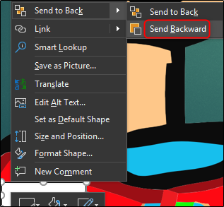 How to Get a Picture Behind Text in PowerPoint