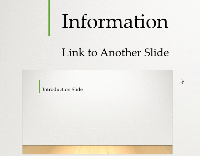 How to Link to Another Slide in the Same PowerPoint Presentation