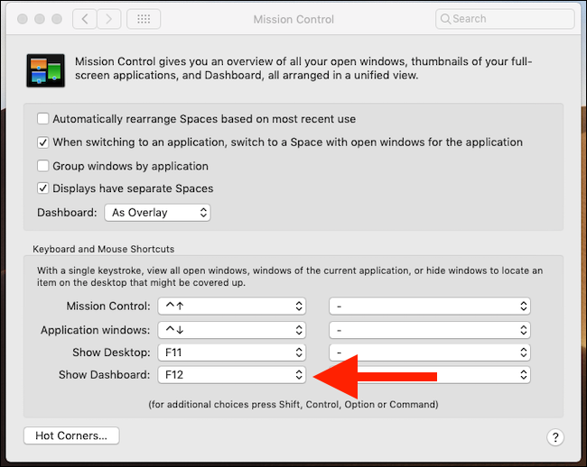 How To Enable Dashboard in macOS Mojave