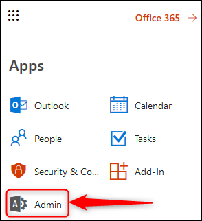 Where Are the Admin Tools for Office 365?